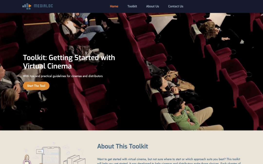 The Virtual Cinema Toolkit: Simplifying business model design for ...